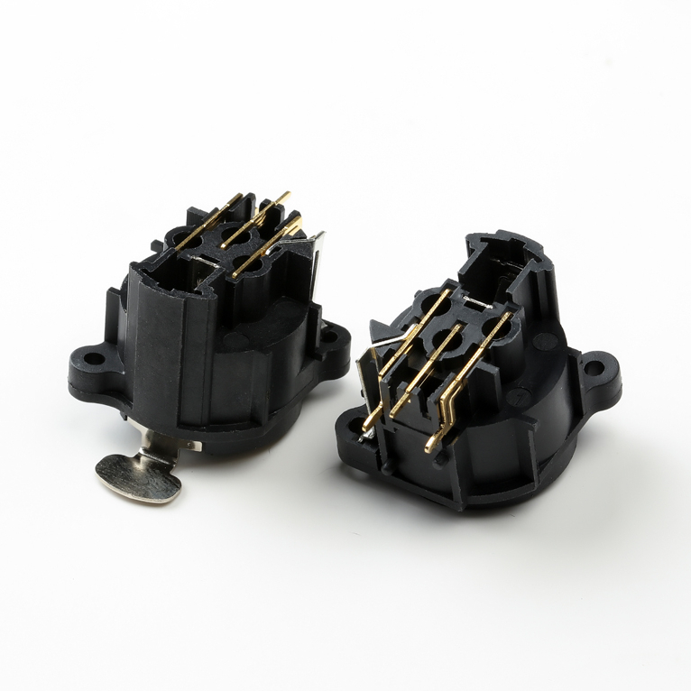 卡侬插座XLR-04WP - YDTEK连接器