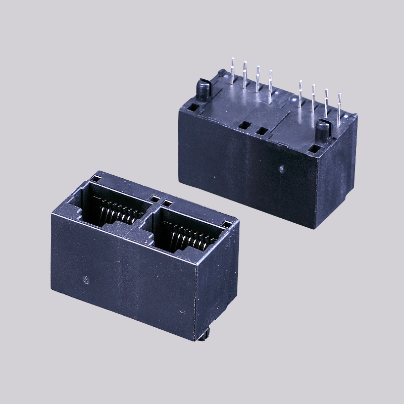 网络接口RCH-52-42-12（全塑无灯） - YDTEK连接器