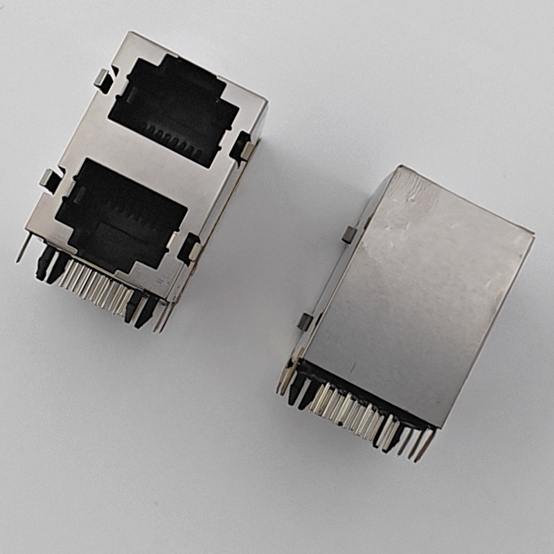 网络接口RCH-59-01-21 无灯带弹 侧两弹 - YDTEK连接器