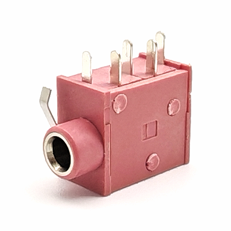 耳机插座PJ3025E 粉 - YDTEK连接器