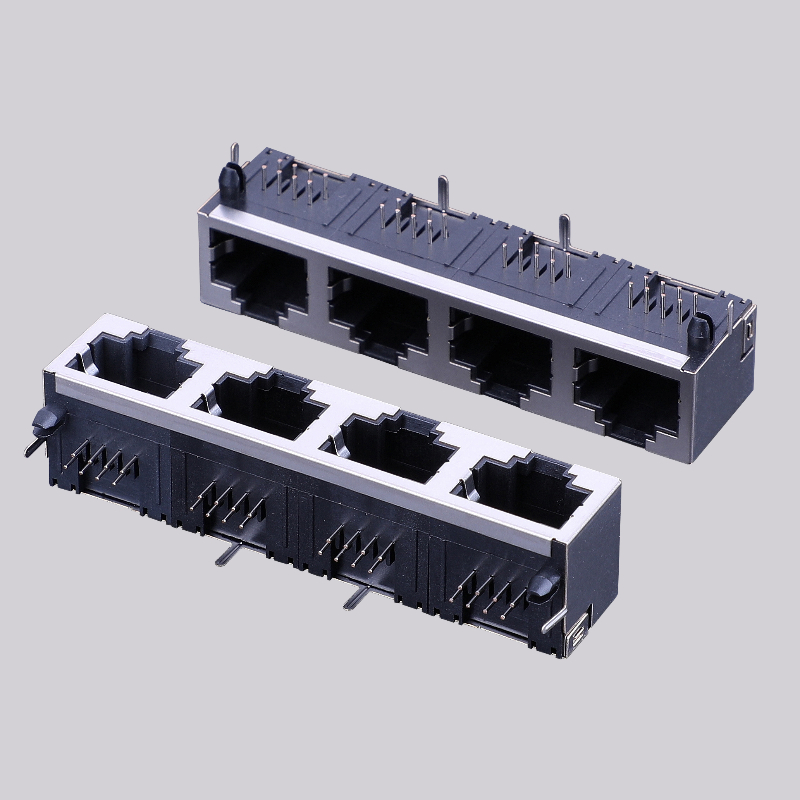 网络接口RCH-56-31-14（无灯无弹）-1 - YDTEK连接器