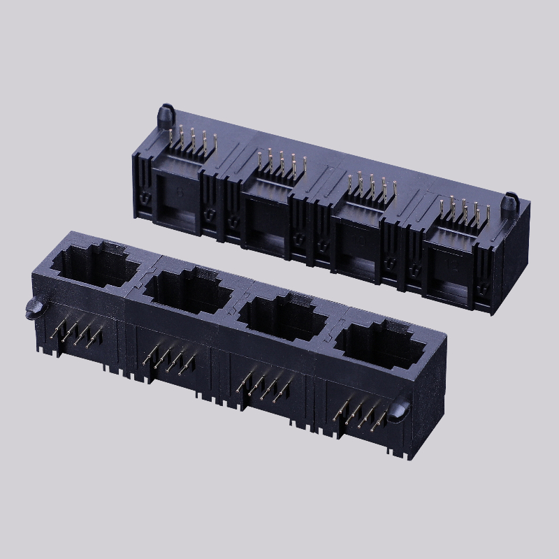 网络接口RCH-56-31-14（无灯全塑）-1 - YDTEK连接器