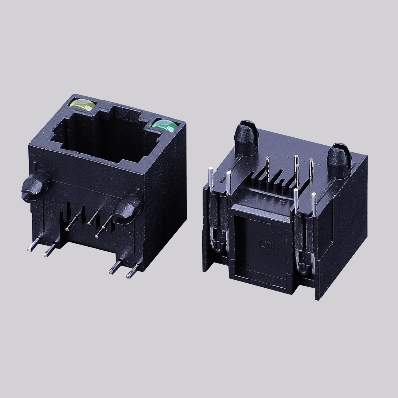 网络接口RCH-56-31（带灯全塑）-1 - YDTEK连接器