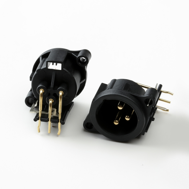 卡侬插座XLR-14W-N3B - YDTEK连接器