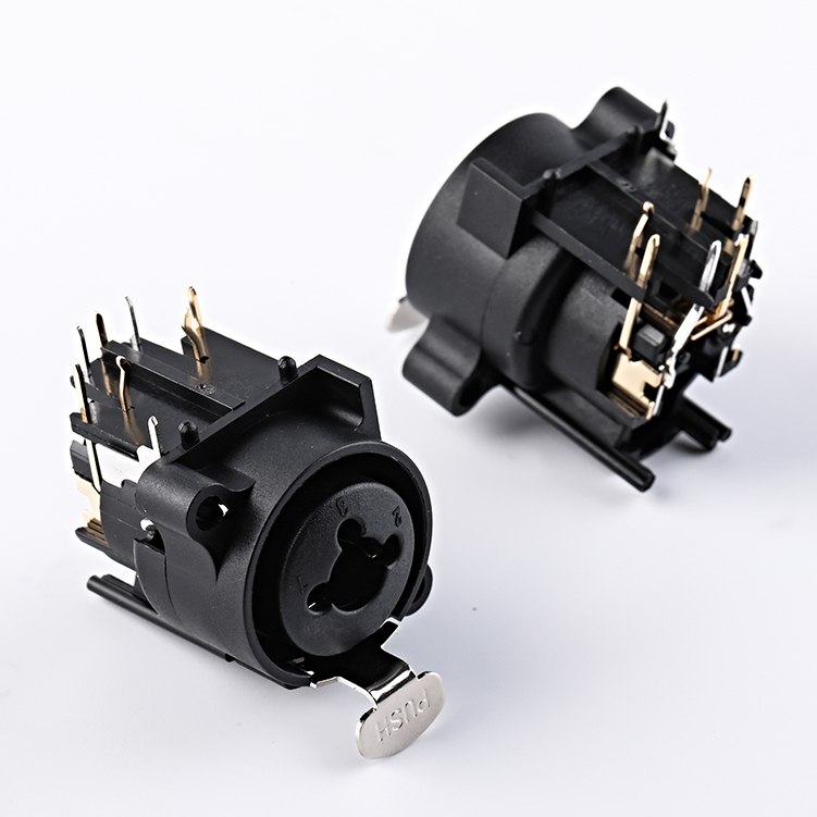 卡侬插座XLR-11WP-N3B - YDTEK连接器