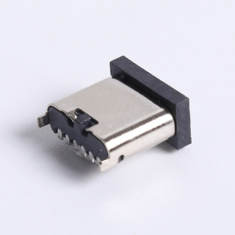 USB连接器Type-C 立贴 6pin H6.8mm - YDTEK连接器